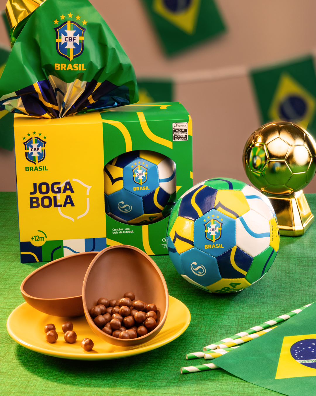 Cacau Show brinca com “bola quadrada da Argentina” no 1º de abril e ...